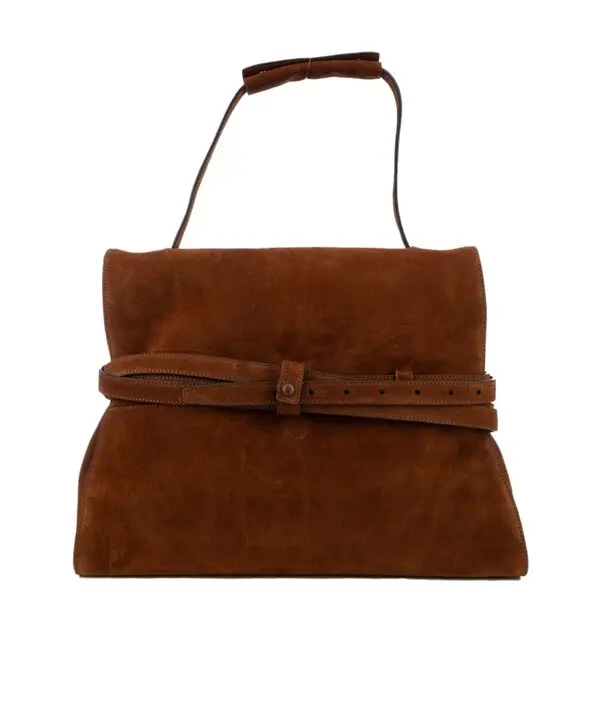 Moschino Embossed Logo Tote Bag