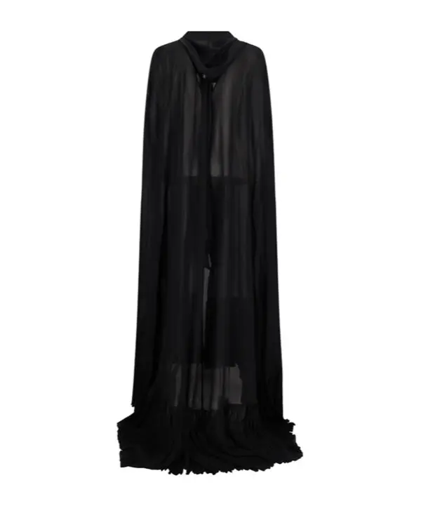 Blumarine Tie-detail Cape Coat