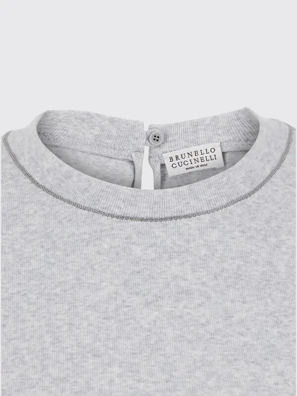 Brunello Cucinelli Embellished Short Sleeve T-shirt