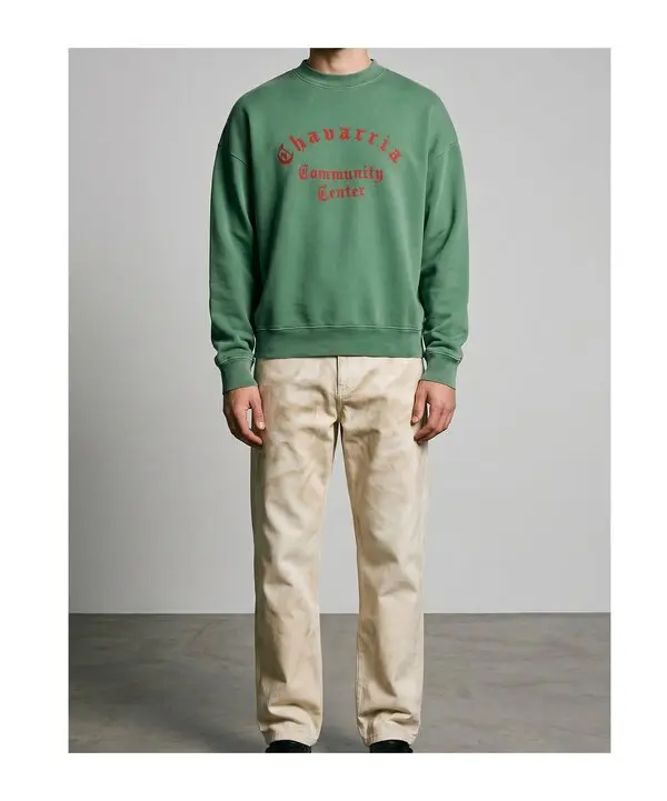 WILLY CHAVARRIA Oversized Sweatshirt With Graphic