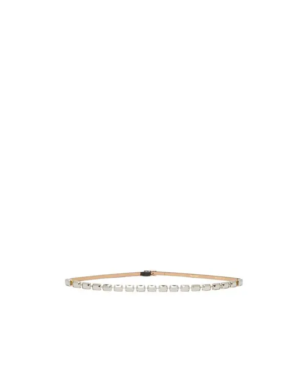 Max Mara Metal Buckle Belt - Black