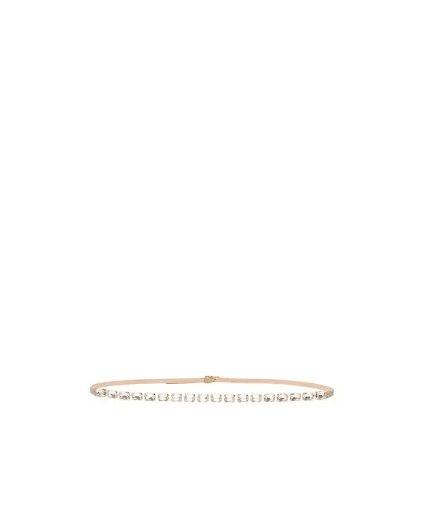 Max Mara Embellished Belt - Beige