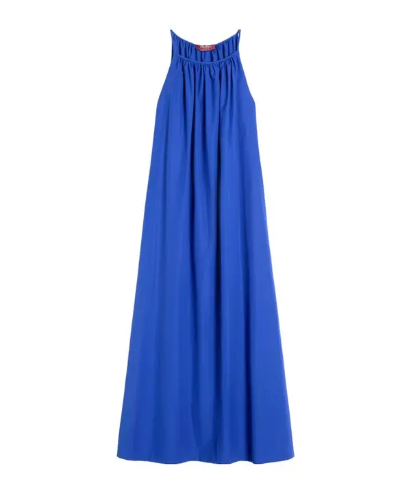 Max Mara Zuppa Halterneck Maxi Dress - Navy Blue