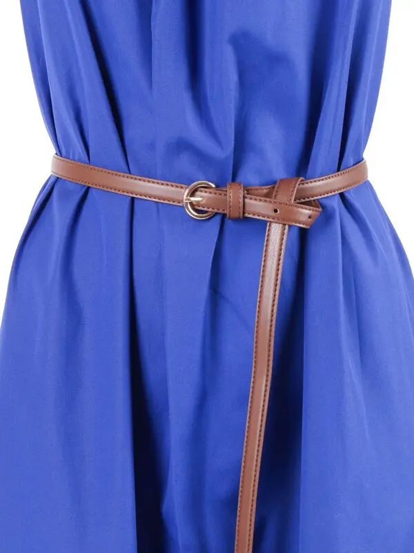 Max Mara Zuppa Halterneck Maxi Dress - Navy Blue
