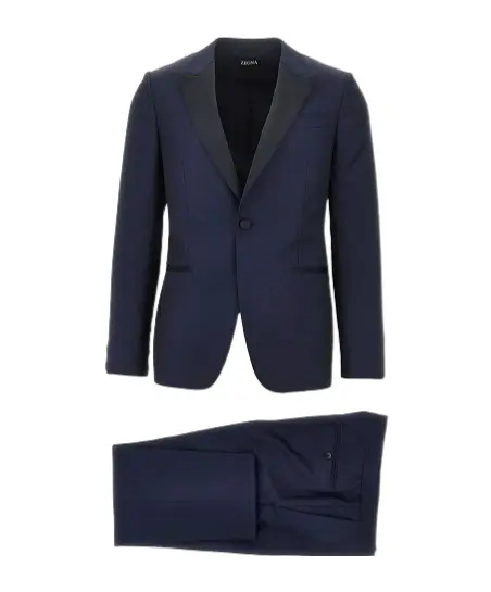 Zegna Peak-lapel Single-breasted Suit