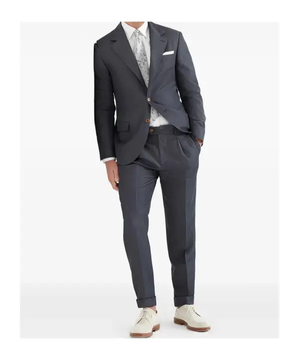Brunello Cucinelli Two-button Linen Suit