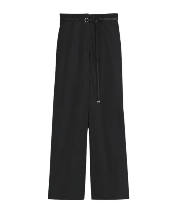 Max Mara Belted Wide-leg Trousers
