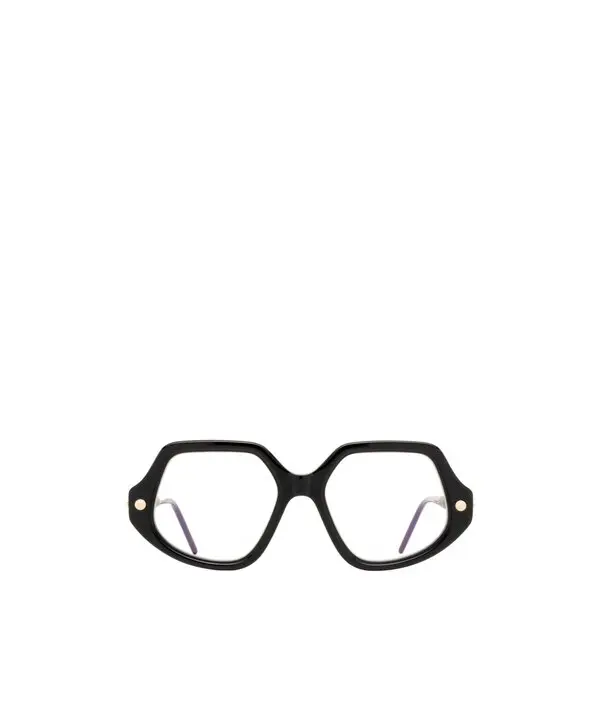 KUBORAUM Geometric Frame Eyeglasses - Black