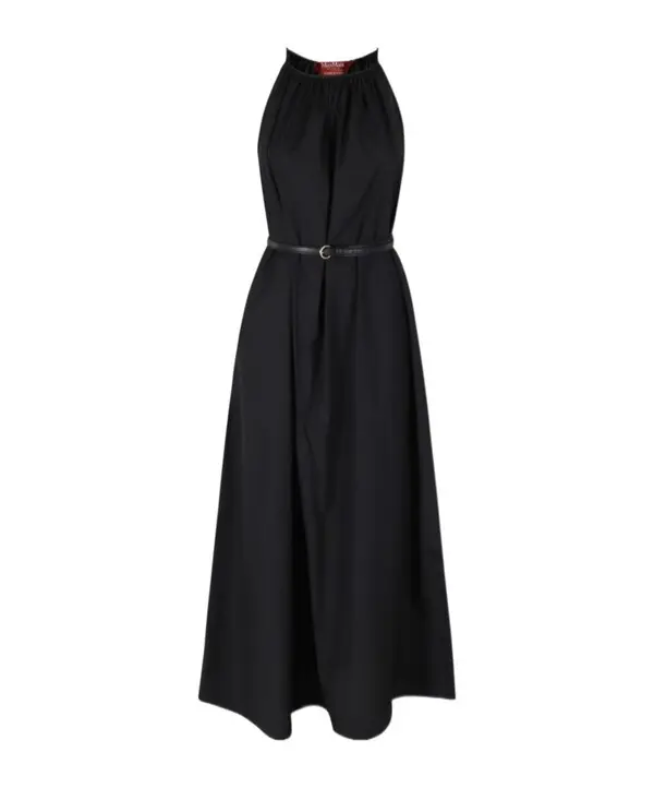 Max Mara Zuppa Halterneck Maxi Dress - Black