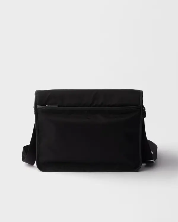 Prada Triangle-logo Buckled Shoulder Bag