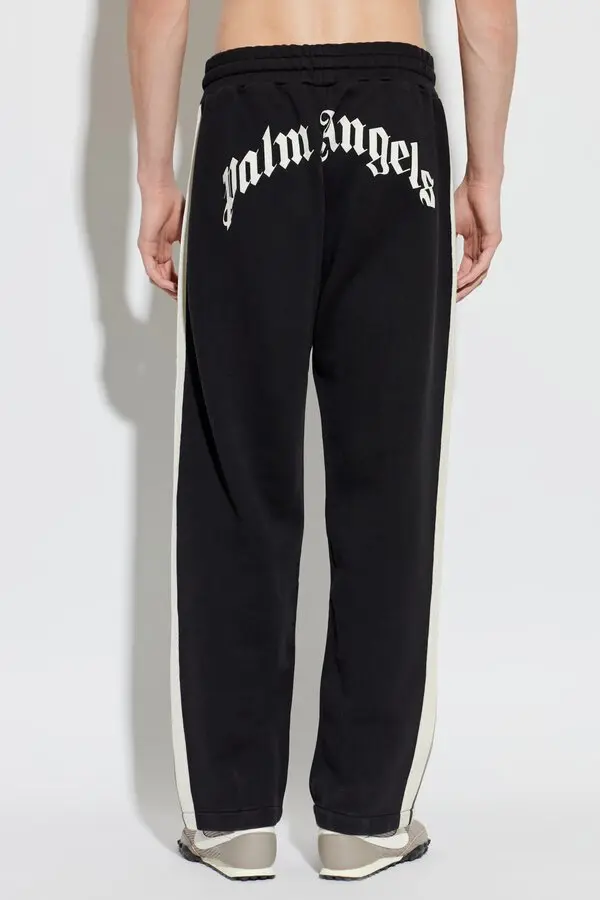 Palm Angels Wide Leg Sweatpants