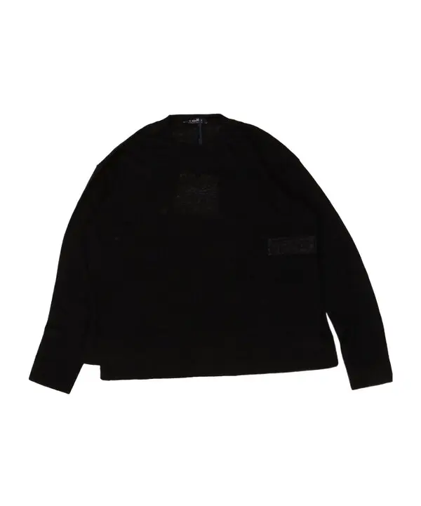 Max Mara Fiorire Crewneck Long-sleeved Jumper - Black