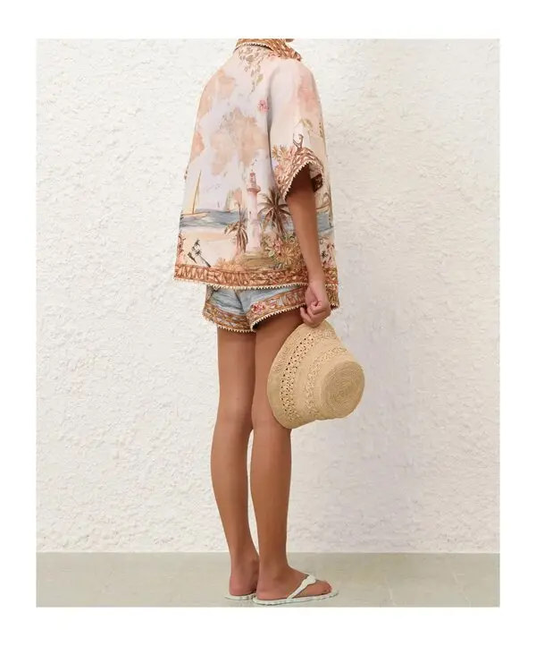 Zimmermann Mahon Relaxed Shorts