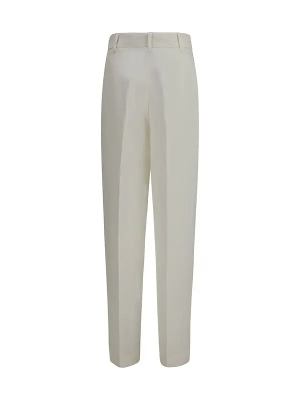 Max Mara Linen Trousers - Gray