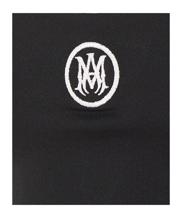 Amiri Sleeveless Vest With Zipper Closure And Logo