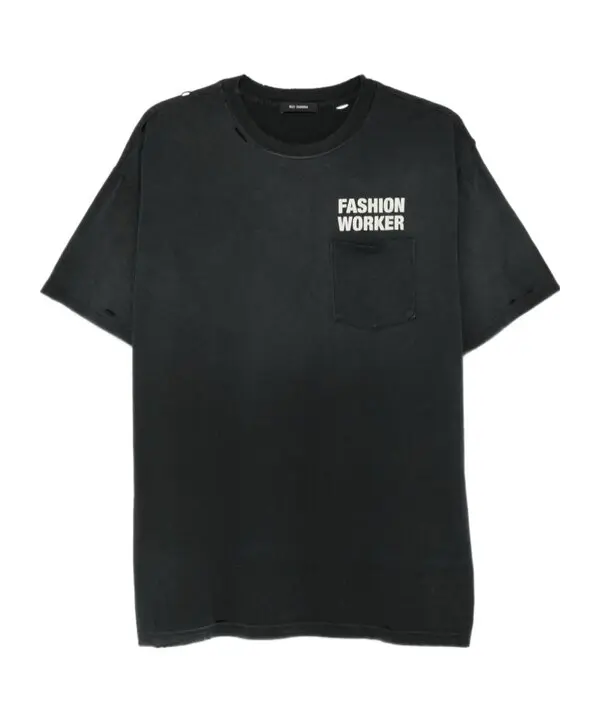 WILLY CHAVARRIA Fashion Worker Pocket T-shirt