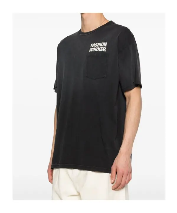 WILLY CHAVARRIA Fashion Worker Pocket T-shirt