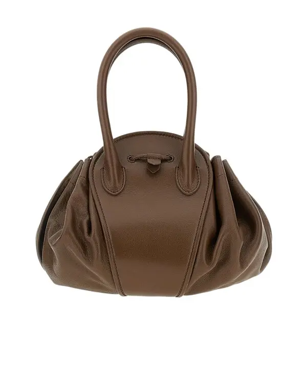 Marni Logo Stamped Small Handbag - Green