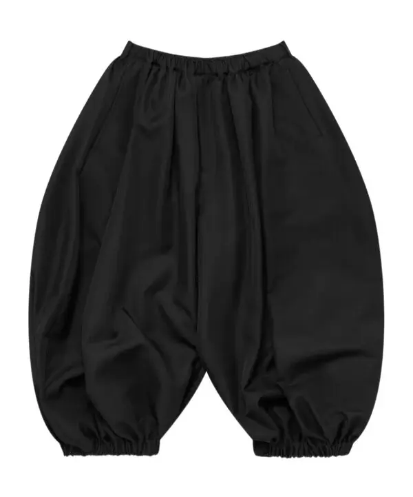 Comme Des Garçons Elastic Waist Tapered Cuff Pants