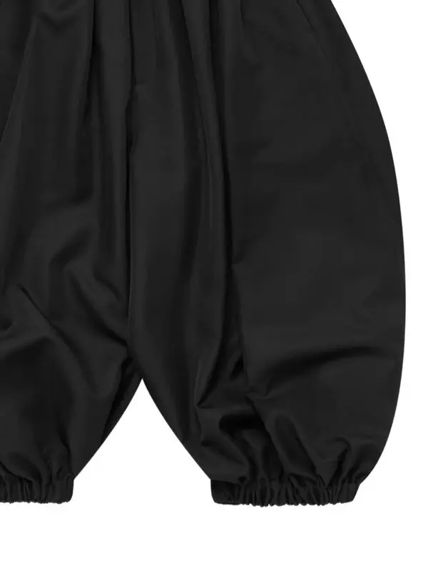 Comme Des Garçons Elastic Waist Tapered Cuff Pants