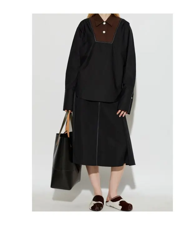 Marni A-line Flared Skirt