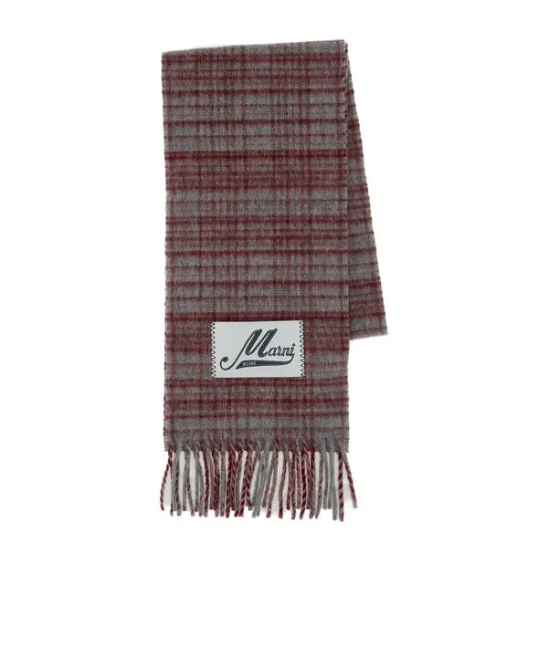Marni Fringed Scarf - Multicolor