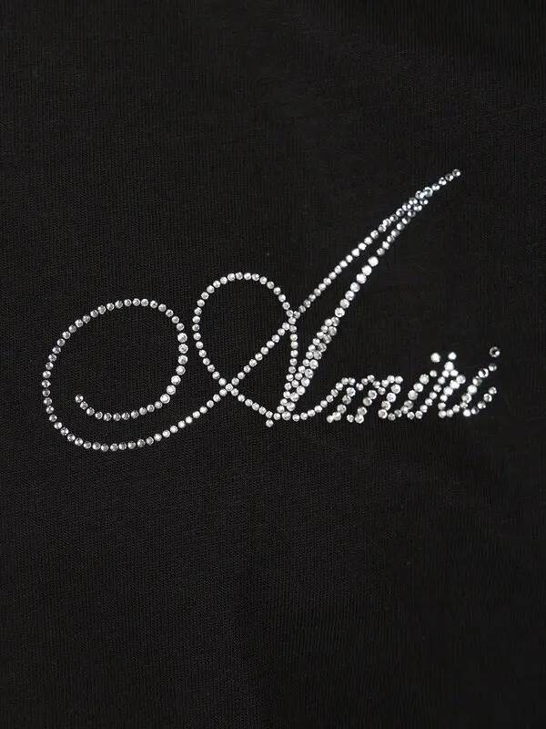 Amiri Embellished Script Oversized T-shirt
