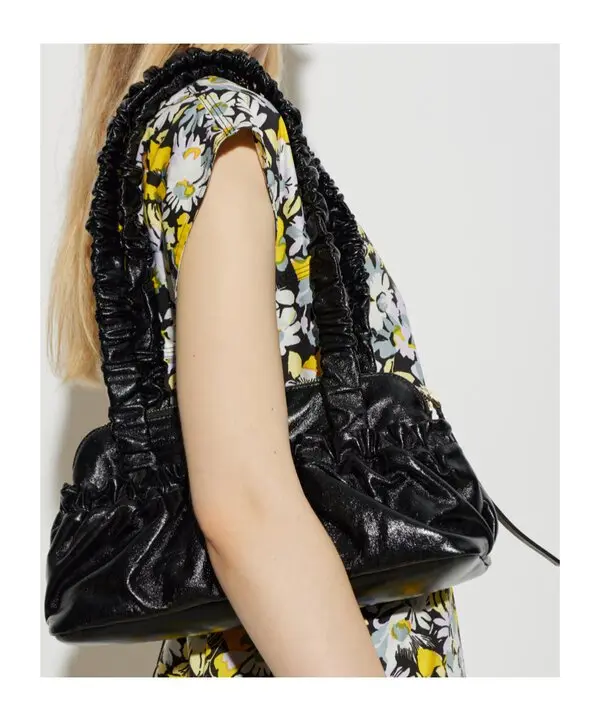 Marni Logo Printed Shoulder Bag
