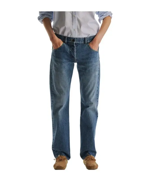 THE ROW Fima Jeans - Medium Indigo