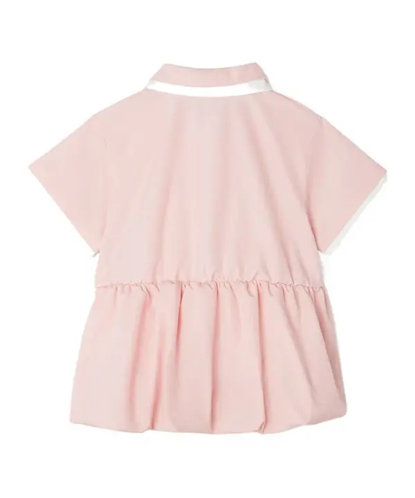 Fendi Baby Balloon Dress With Contrasting Trim