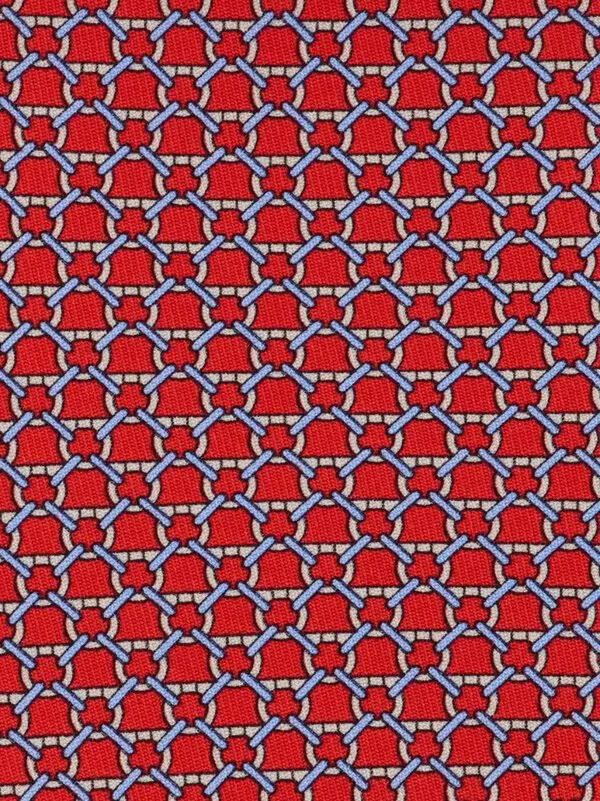 FERRAGAMO Printed Silk Neck Tie