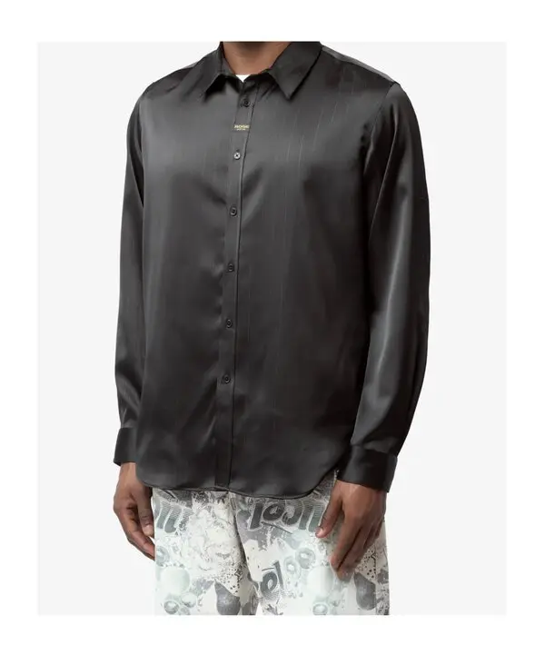 Martine Rose Button-up Pinstriped Shirt