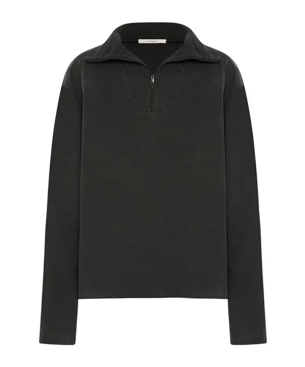 THE ROW Marcielo Top - Faded Black