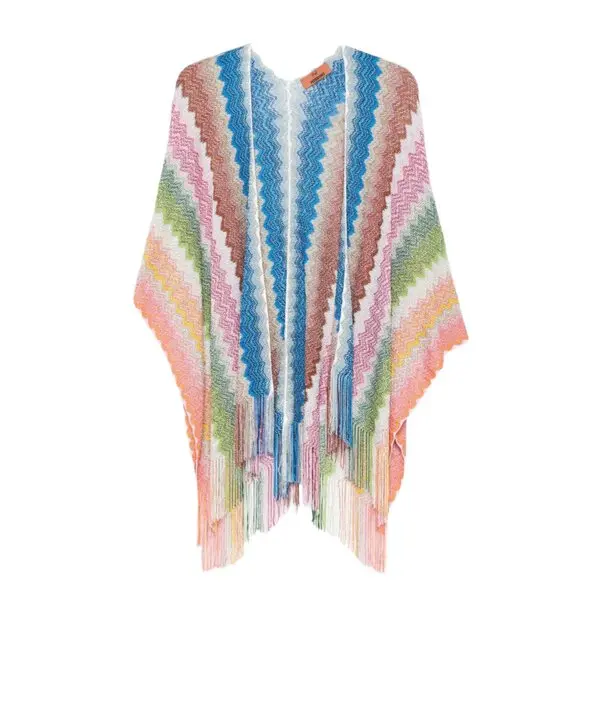 Missoni Chevron Fringed Jacket