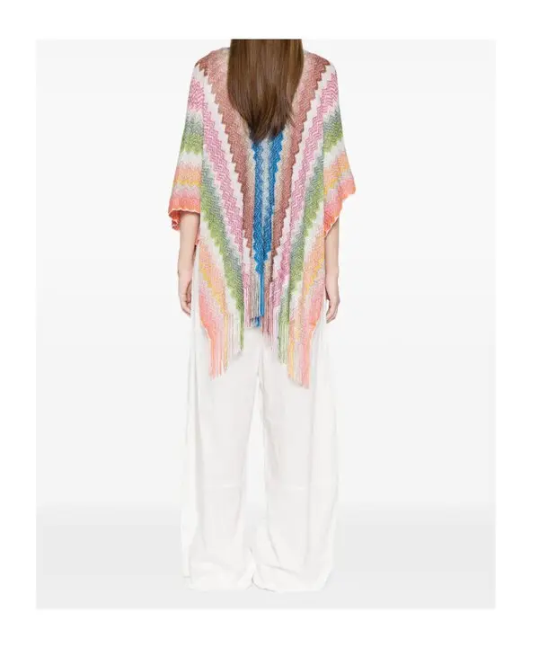 Missoni Chevron Fringed Jacket