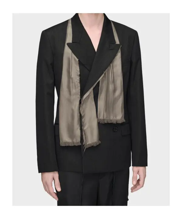 MAISON MARGIELA Scarf-panel Blazer