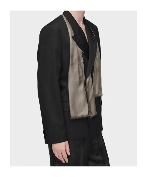 MAISON MARGIELA Scarf-panel Blazer