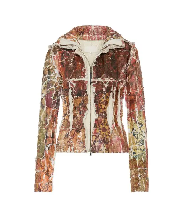 MAISON MARGIELA High-neck Effect Jacket