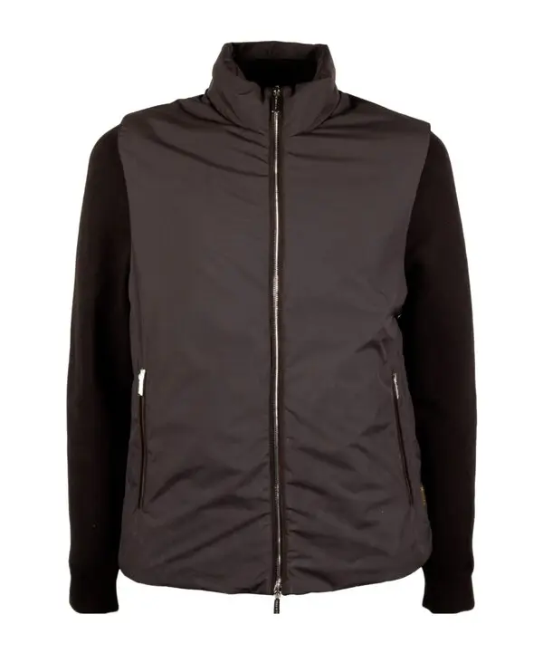 MOORER Long-sleeve Knitted Jacket - Black