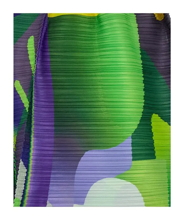 PLEATS PLEASE BY ISSEY MIYAKE Printed Pleated Shorts