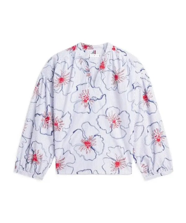 Tommy Hilfiger V-neck Long Sleeve Shirt
