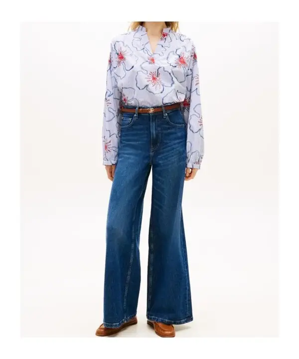 Tommy Hilfiger V-neck Long Sleeve Shirt