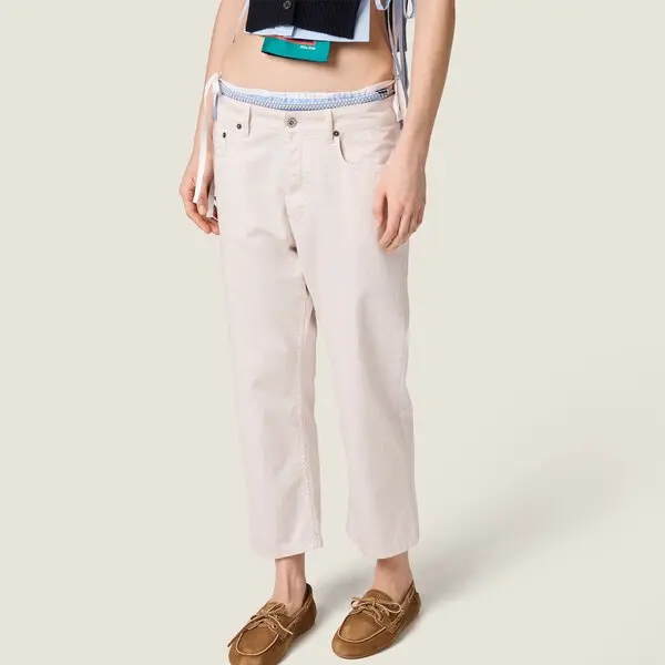 Miu Miu Wide-leg Jeans