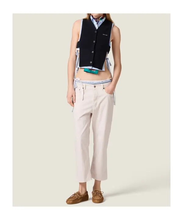 Miu Miu Wide-leg Jeans