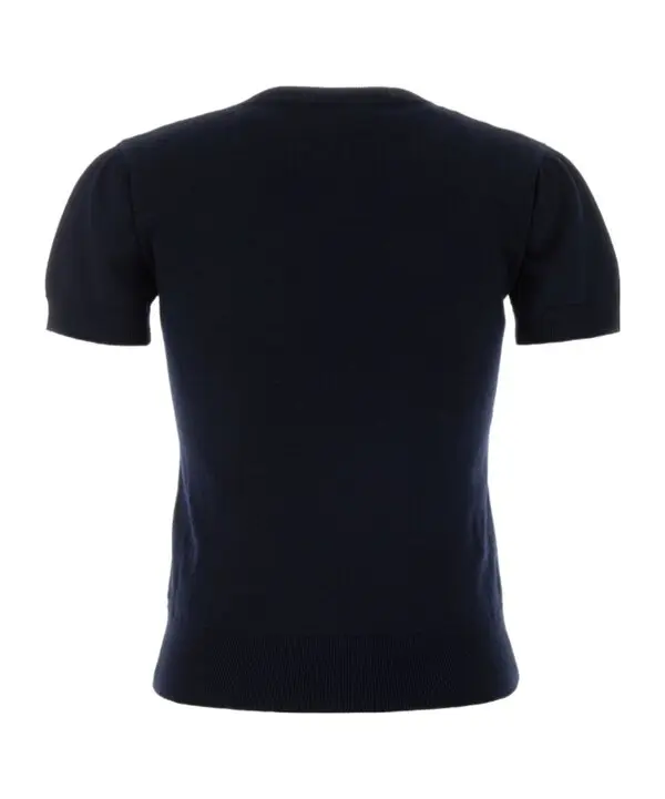 A.p.c. Gia Short-sleeve Knitted Top - Black