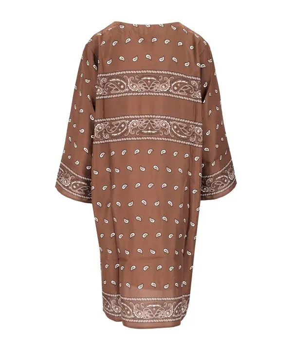 P.a.r.o.s.h Printed V-neck Dress