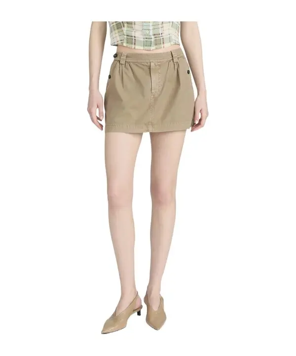 FRAME The Utility Skirt - Brown