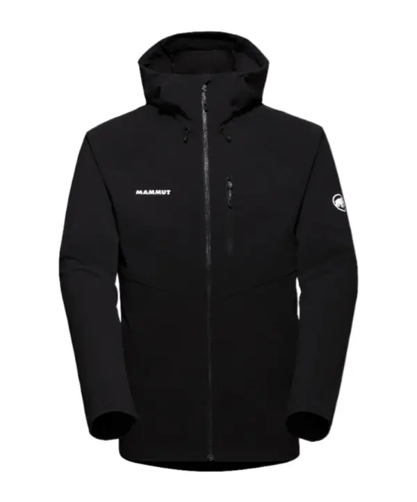 MAMMUT Logo-print Hooded Zip-up Jacket