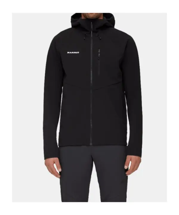 MAMMUT Logo-print Hooded Zip-up Jacket