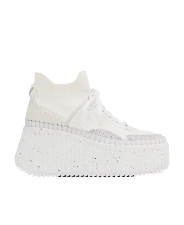 Chloé Nama Wedge Sneakers